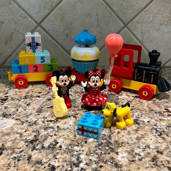 Lego | Toys | Lego Duplo Disney Mickey Minnie Birthday Train | Poshmark